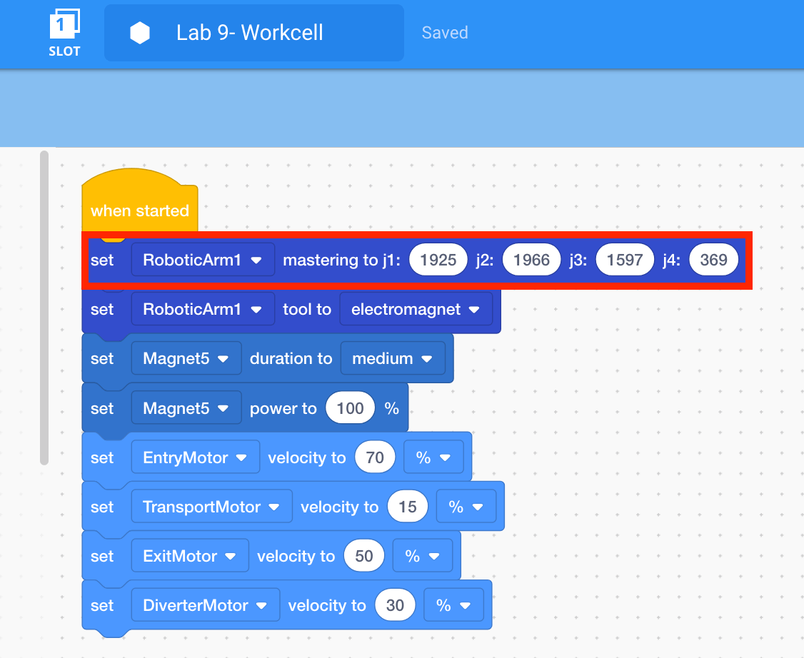 Vex Workcellv1 Using A Conveyor System Lab 9 Create The Workcell Project